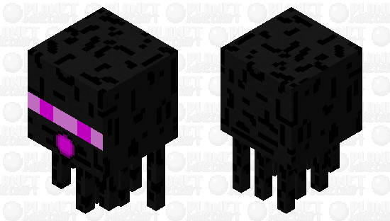 Ender Ghast Part B(Shooting Fireball)(ghast) Minecraft Mob Skin