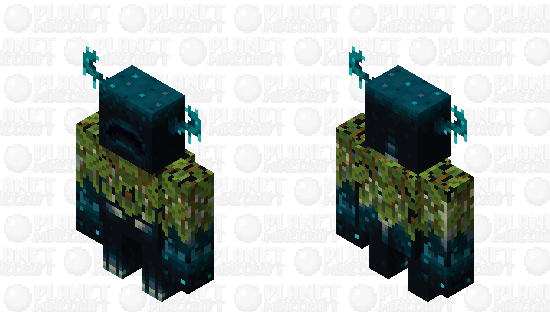 Better Warden Minecraft Mob Skin