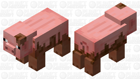 Muddy Pig (MCE) Minecraft Mob Skin