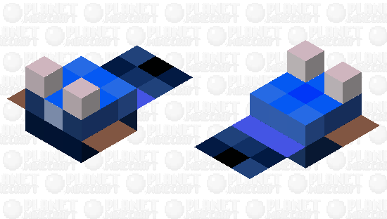 inverted puffer fish small Minecraft Mob Skin