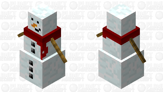 A Snowman. Just A Snowman. Minecraft Mob Skin