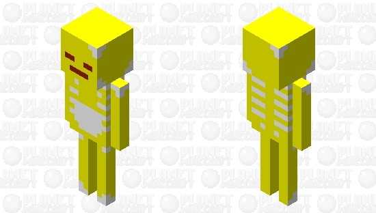 golden skeleton Minecraft Mob Skin