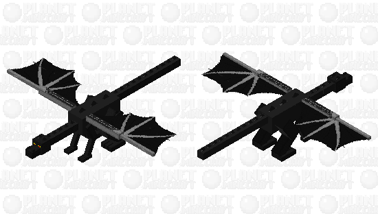 Male ender dragon Minecraft Mob Skin