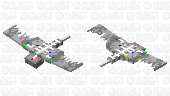 Robot Phantom Minecraft Mob Skin