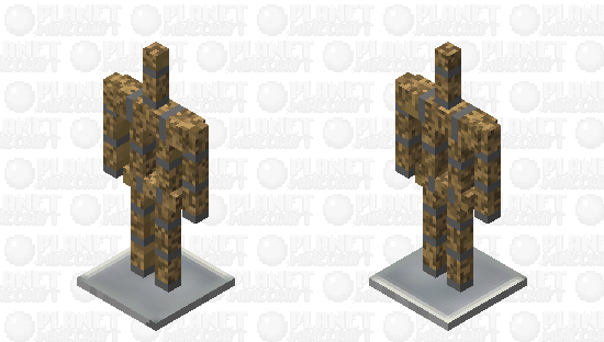 Noisy Retextured Simple Armor Stand Minecraft Mob Skin