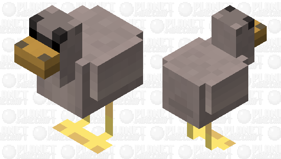 farfetch'd chicken skin Minecraft Mob Skin