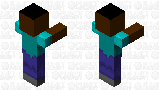 bill nye the zombie Minecraft Mob Skin