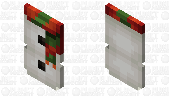 Snowman Cape Minecraft Mob Skin