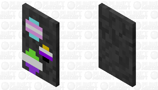 Transgender Cape (Non-Binary & Genderqueer) Minecraft Mob Skin