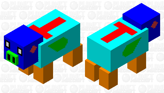 Hyper Pig Minecraft Mob Skin
