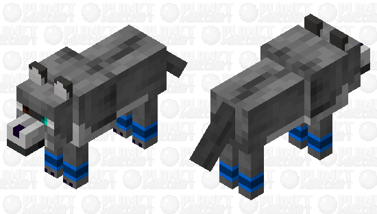 ~Killer~ wolf oc Minecraft Mob Skin