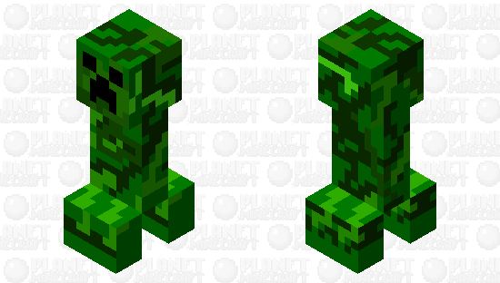 New Creeper Texture Minecraft Mob Skin
