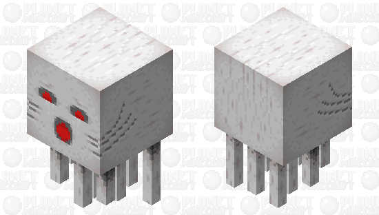 Ghast 2x Resolution (Shooting) Minecraft Mob Skin