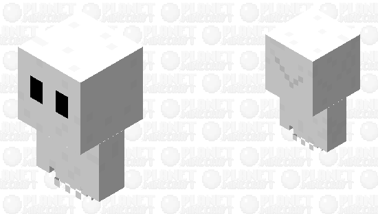 Spooky Ghost Minecraft Mob Skin