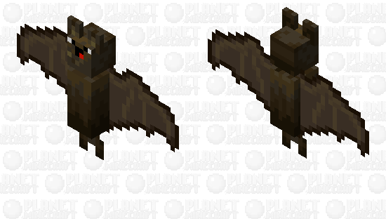 Derpy Bat Minecraft Mob Skin