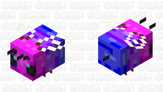 🏳️‍🌈 bi bee 🏳️‍🌈 Minecraft Mob Skin