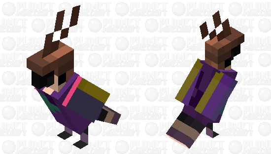 Karl Jacobs Parrot Minecraft Mob Skin