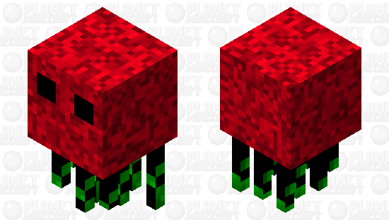 Blood ghast Minecraft Mob Skin