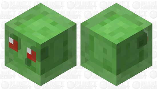 red slim Minecraft Mob Skin