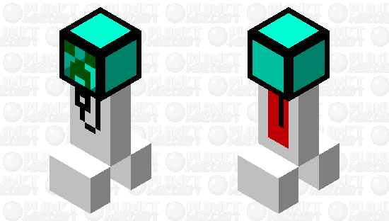 Space creeper Minecraft Mob Skin