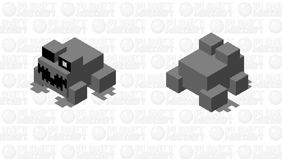 Spooky Frog Minecraft Mob Skin