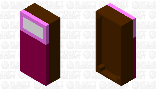 Pink Bed Minecraft Mob Skin
