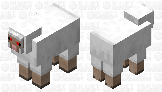 evil sheep Minecraft Mob Skin