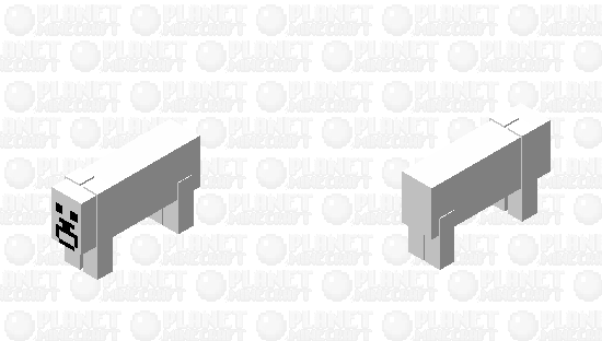 Cat (The Battle Cats) Minecraft Mob Skin