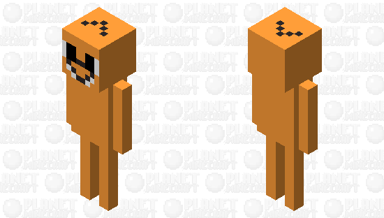 orange Minecraft Mob Skin