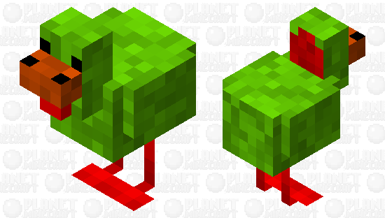 alien duck Minecraft Mob Skin