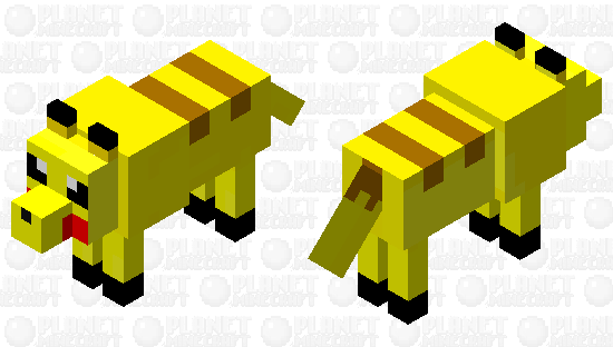 Pikachu Minecraft Mob Skin