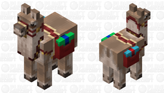 Festive Reindeer Minecraft Mob Skin