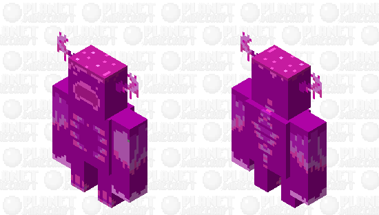 Pink Warden Minecraft Mob Skin