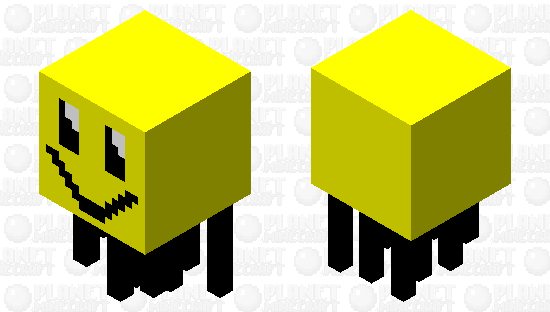 Ghast Smiley Minecraft Mob Skin