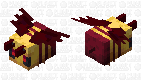 Nether Bee Minecraft Mob Skin