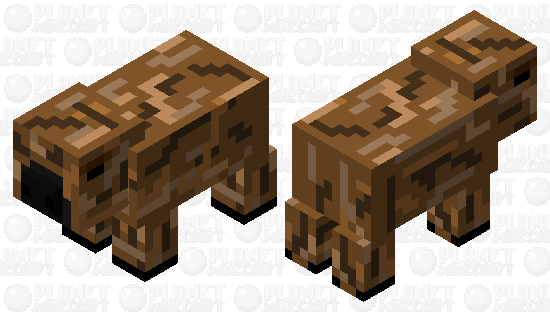 Capybara Minecraft Mob Skin