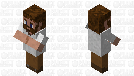 Bearded Villager Minecraft Mob Skin