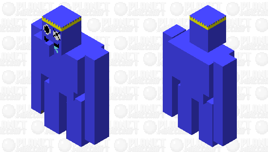 BLUE RAINBOW FRIENDS Minecraft Mob Skin