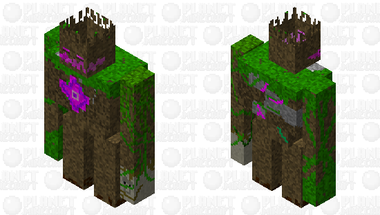 The Jungle Abomination Minecraft Mob Skin