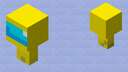 Revamped Yellow Axolotl Minecraft Mob Skin