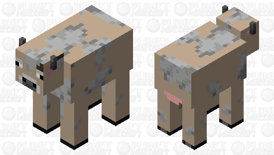 vanilla cow Minecraft Mob Skin