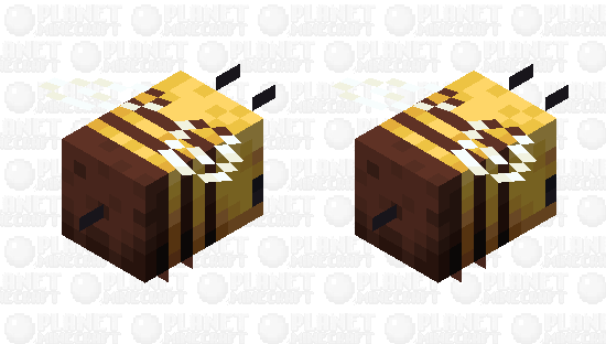 sad bee Minecraft Mob Skin