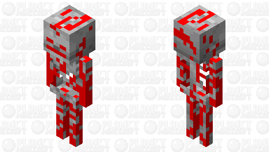 blood moon skeleton Minecraft Mob Skin