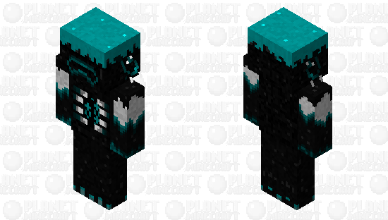 Warden Forerunner(piglin-java--bedrock) Creepy Pasta Minecraft Mob Skin