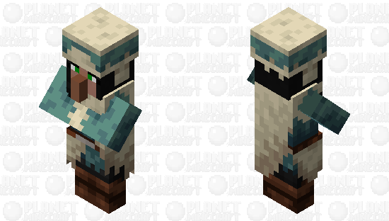 Female Unemployed Snow Villager by Allire_7893 / Malefica1 Minecraft ...