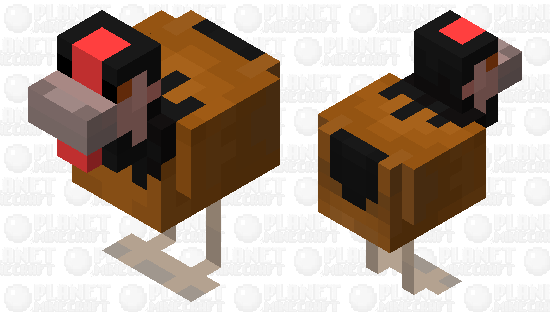 Vorwerk hen Minecraft Mob Skin