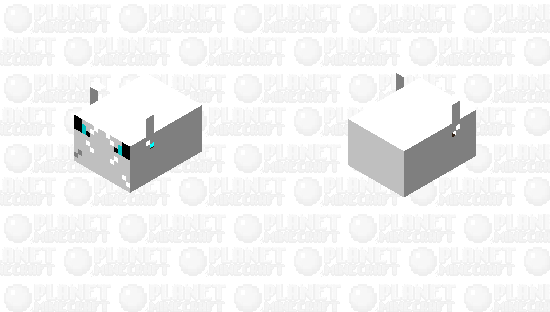 Gaster Blaster Minecraft Mob Skin