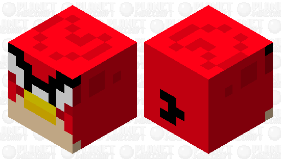 red (angry birds) Minecraft Mob Skin