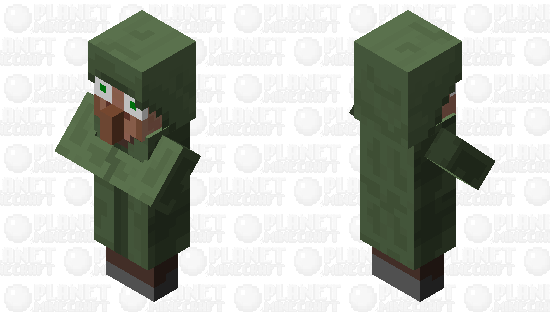 shocked villager Minecraft Mob Skin