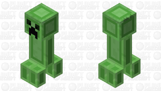 Creeper Slime Minecraft Mob Skin